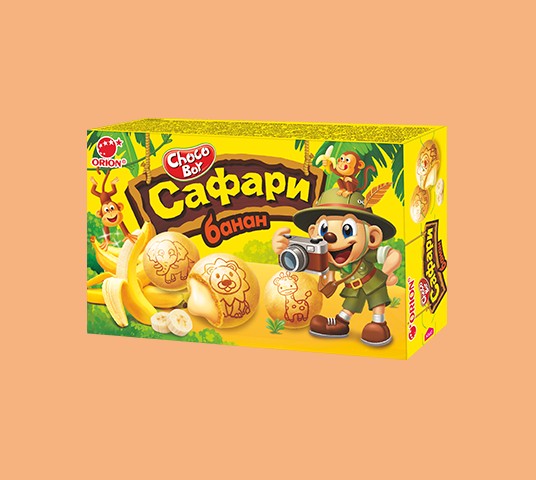 COOKIE CHOCO BOY SAFARI BANANA 42G – My Store